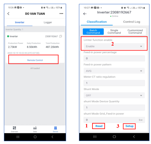 Hướng dẫn cài đặt bám tải inverter hòa lưới Deye bằng CT - Năng Lượng Khang Anh